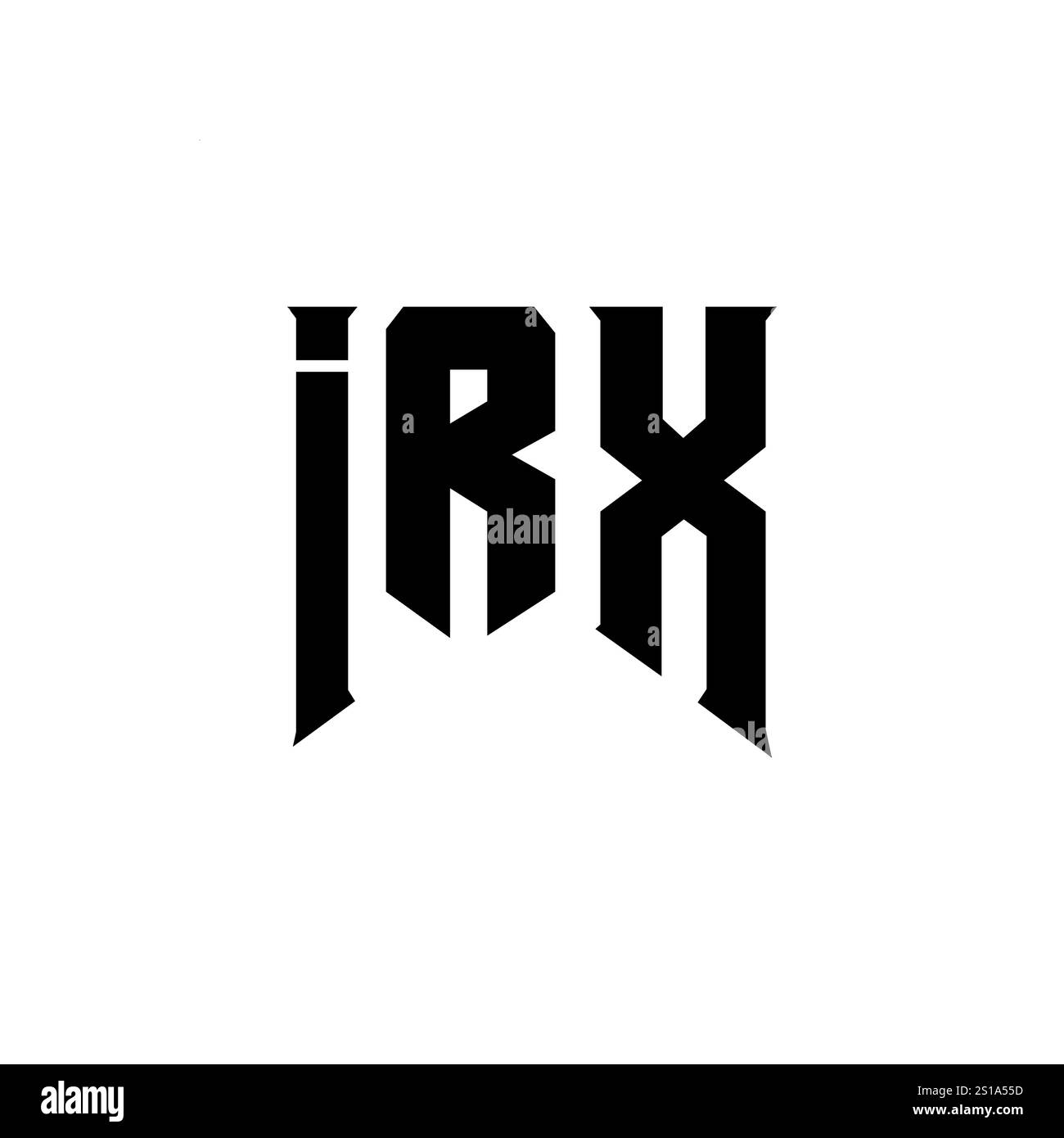 Irx logo design Stock Vector Images - Alamy