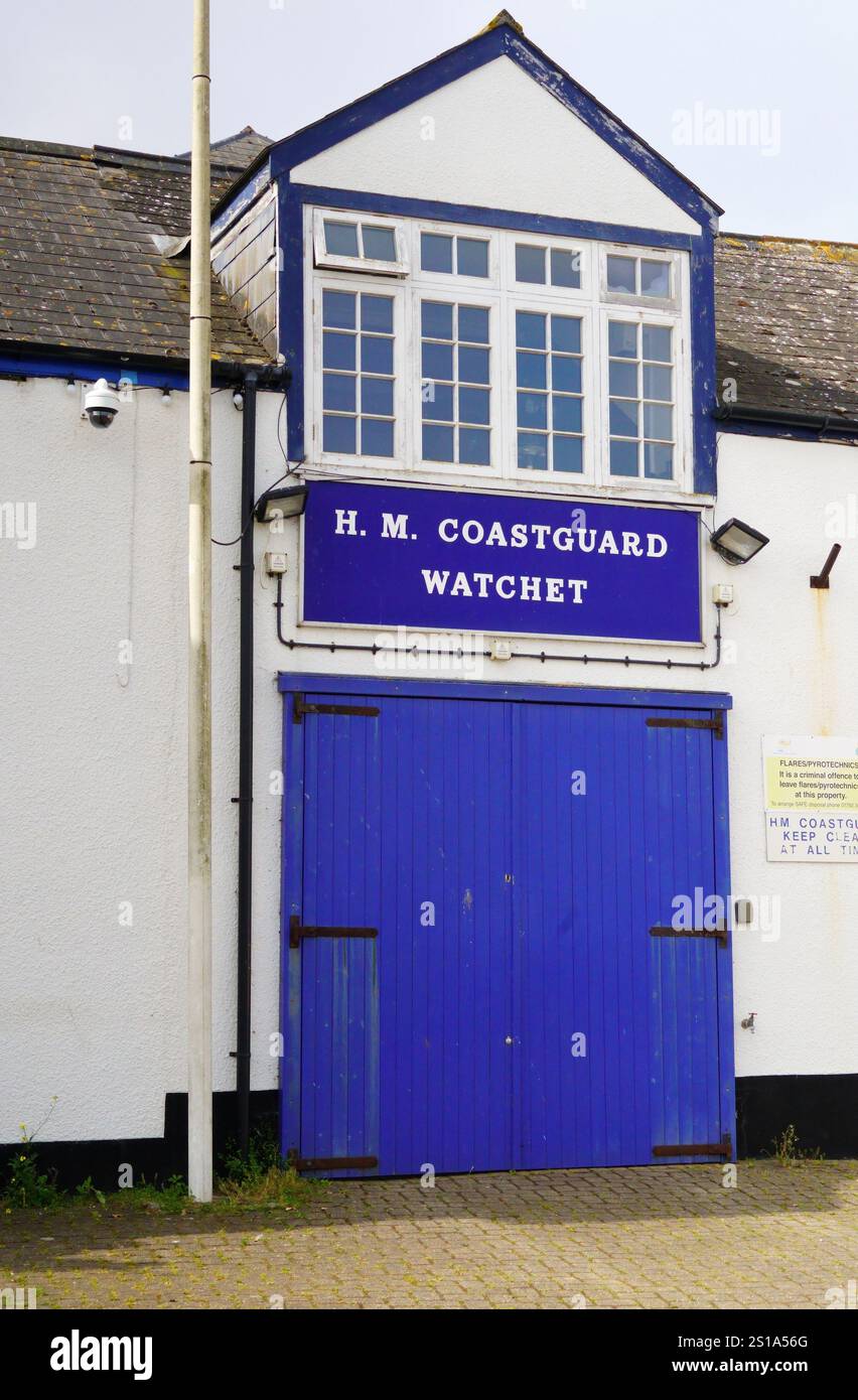 Coastguard station watchet hi-res stock photography and images - Alamy