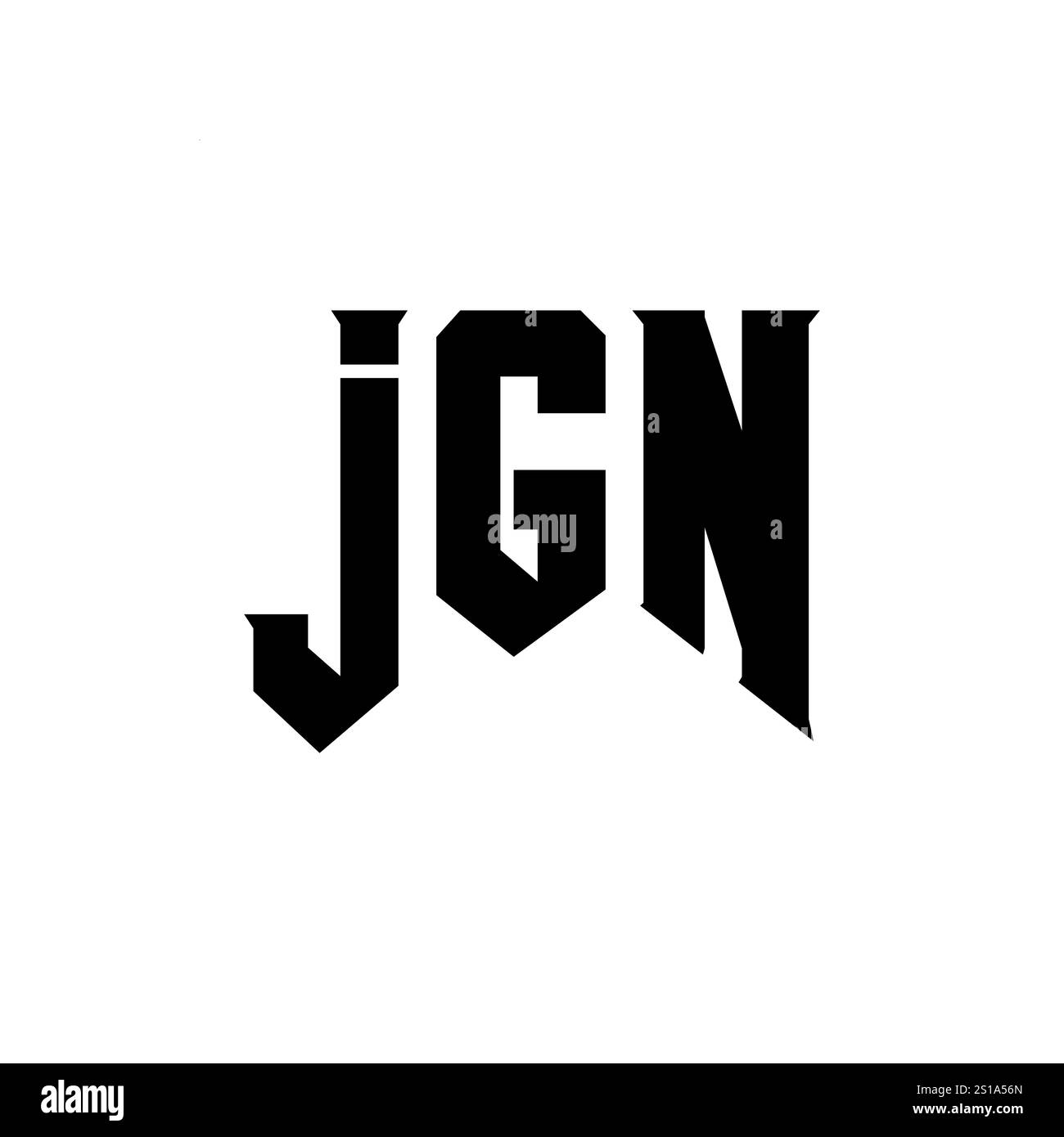 Jgn logo design hi-res stock photography and images - Alamy