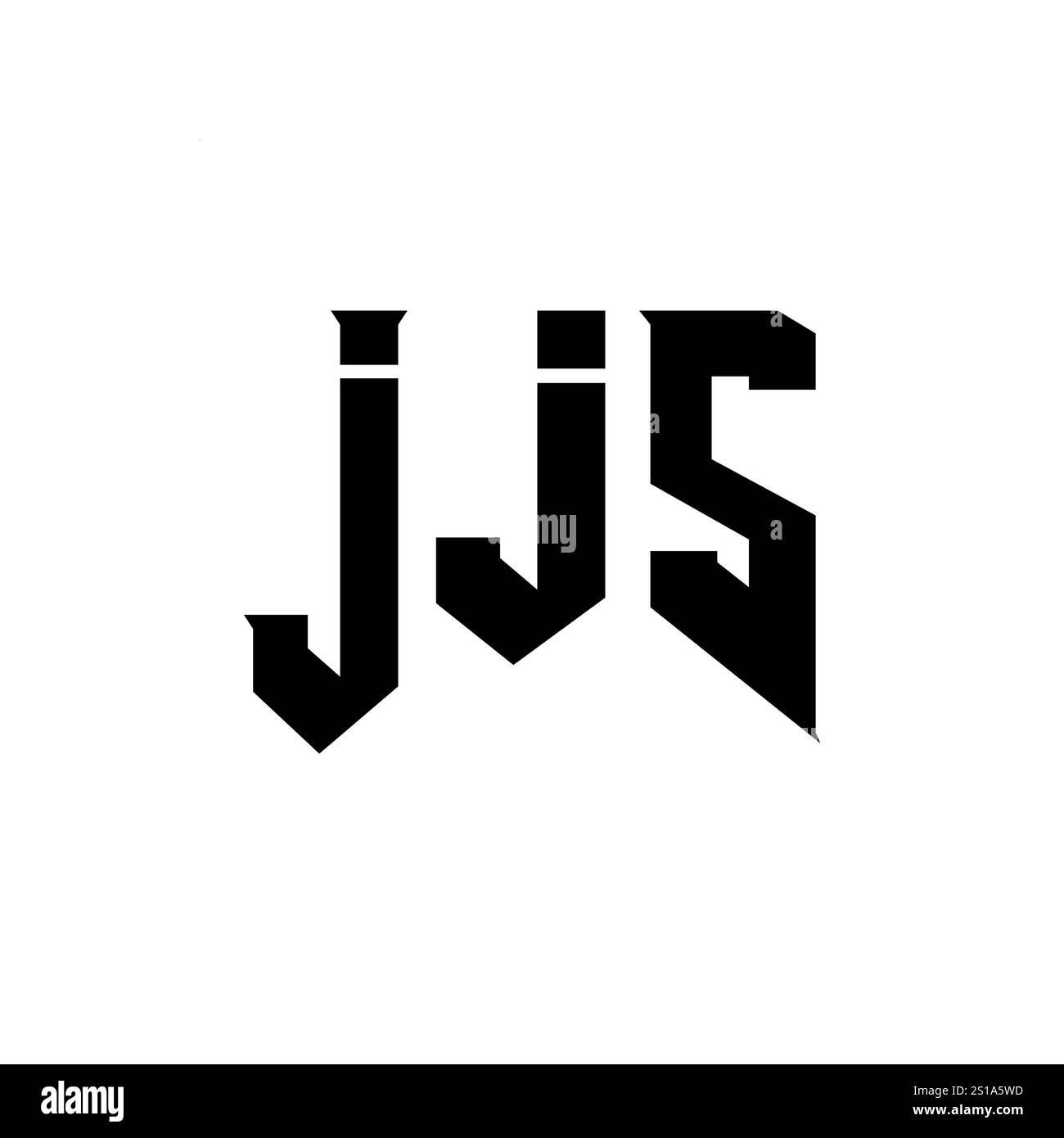JJS letter logo design for technology company. JJS logo design black ...