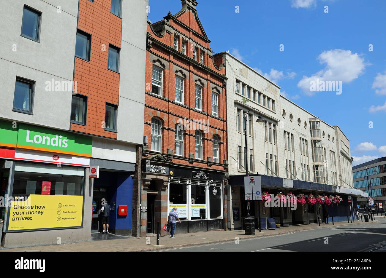 Lichfield Street in Wolverhampton Stock Photo - Alamy