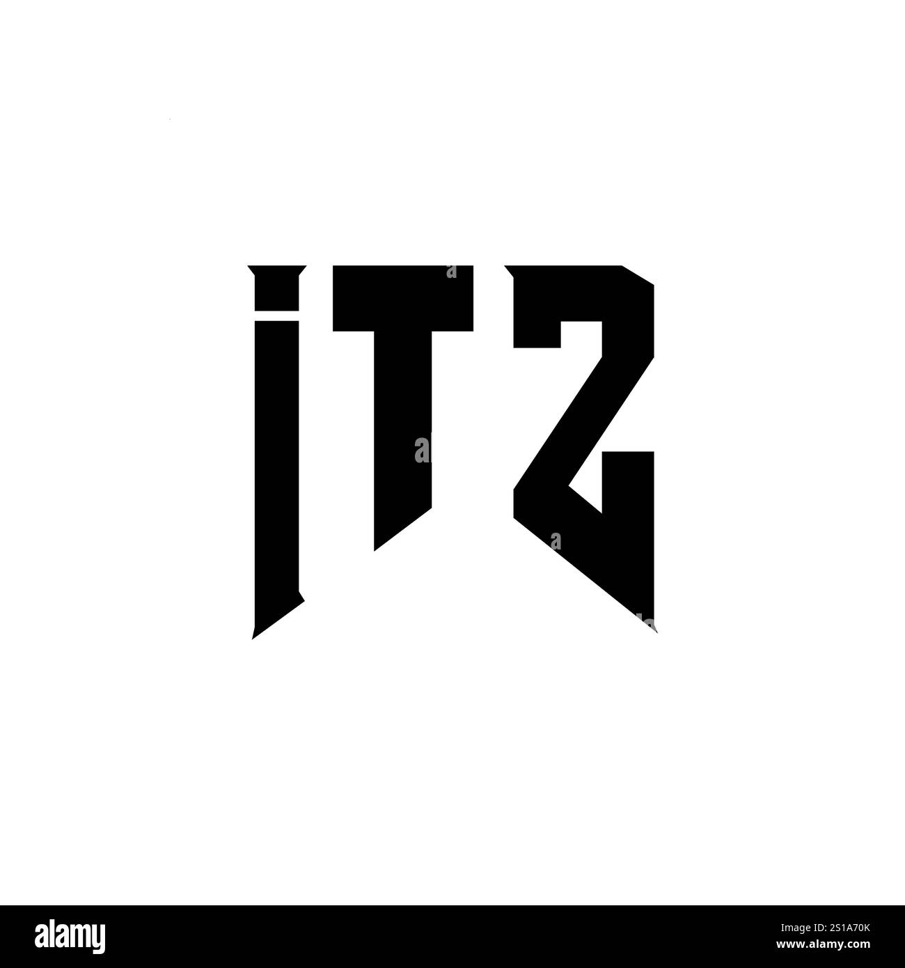 Itz logo design hi-res stock photography and images - Alamy