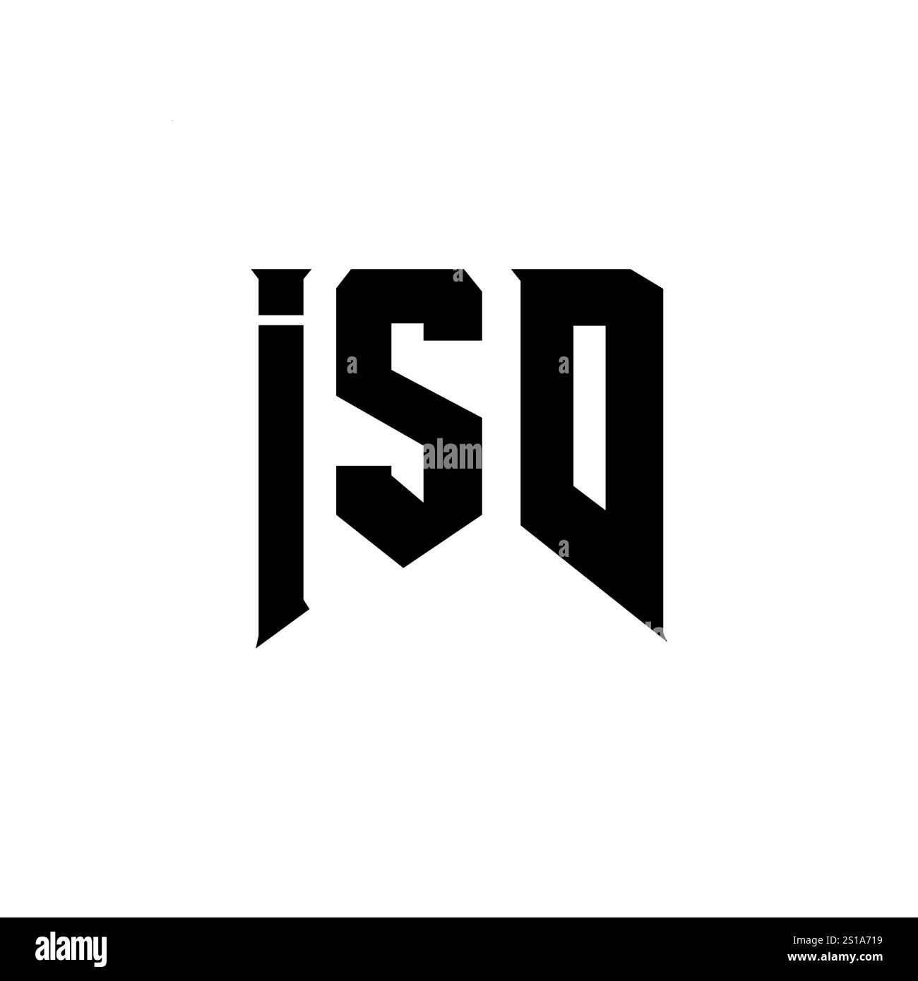ISD letter logo design for technology company. ISD logo design black ...