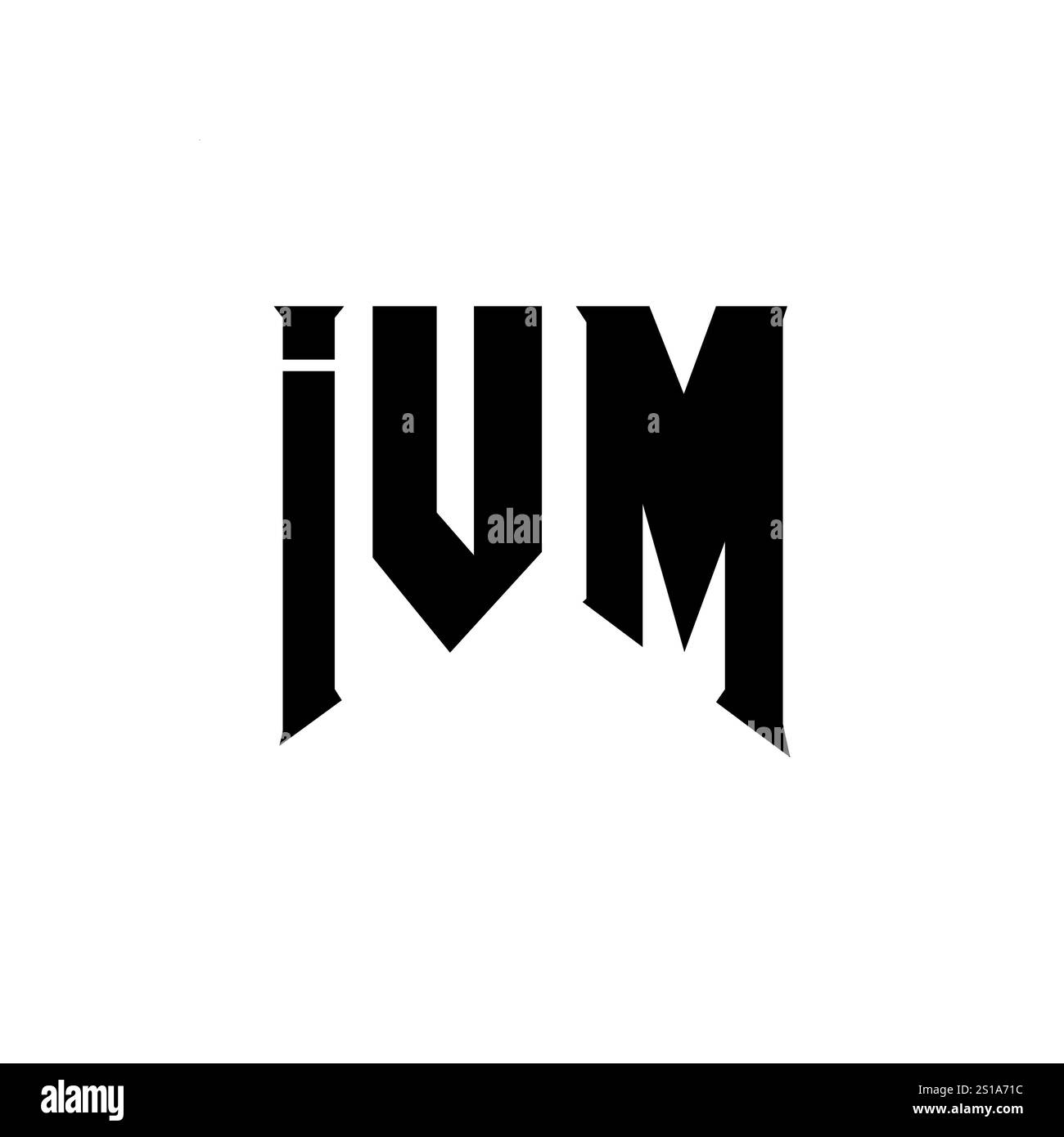 IVM letter logo design for technology company. IVM logo design black ...