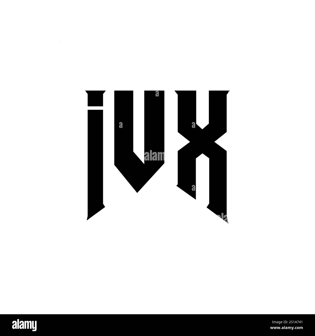 Ivx logo design hi-res stock photography and images - Alamy