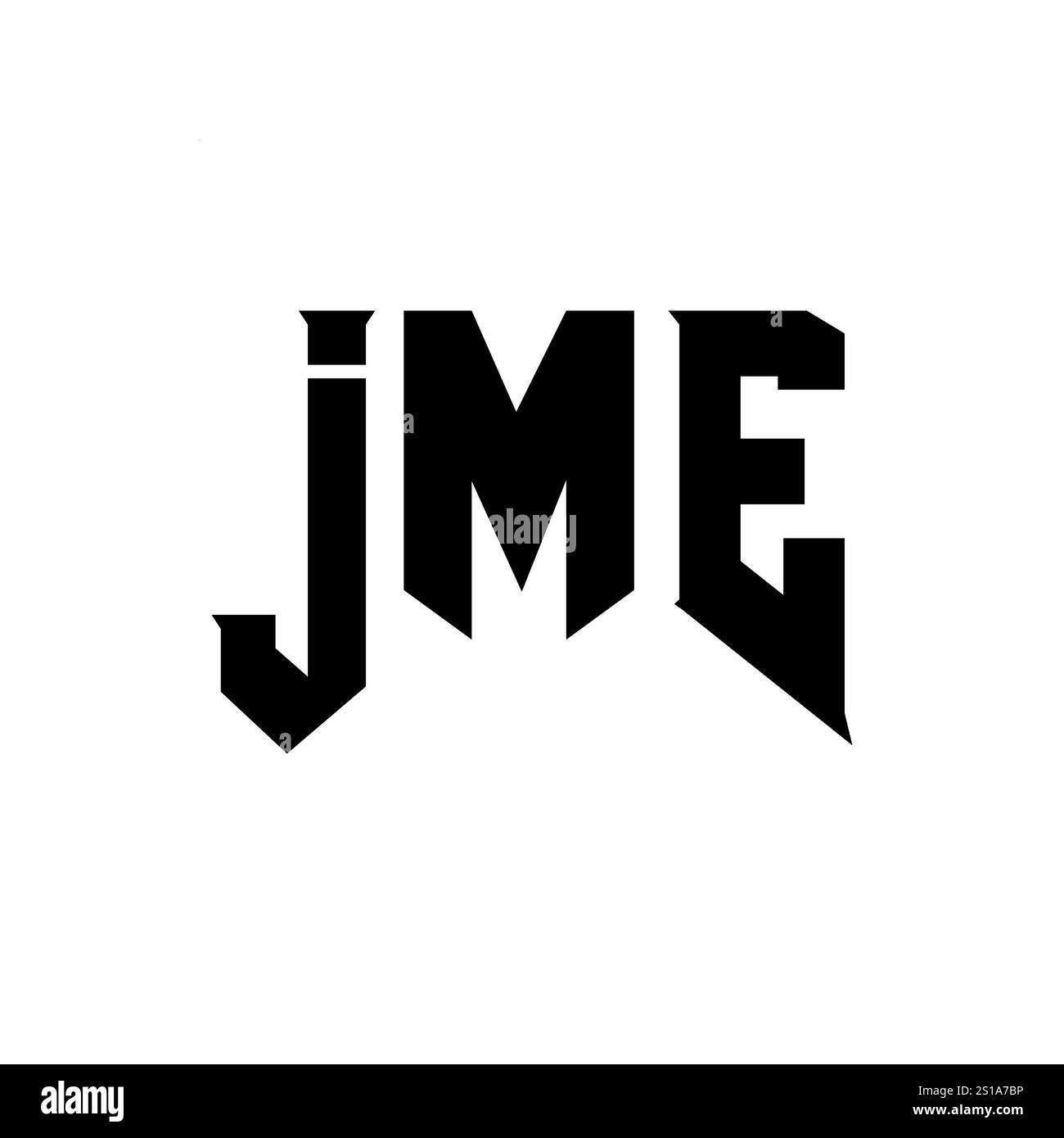 JME letter logo design for technology company. JME logo design black ...