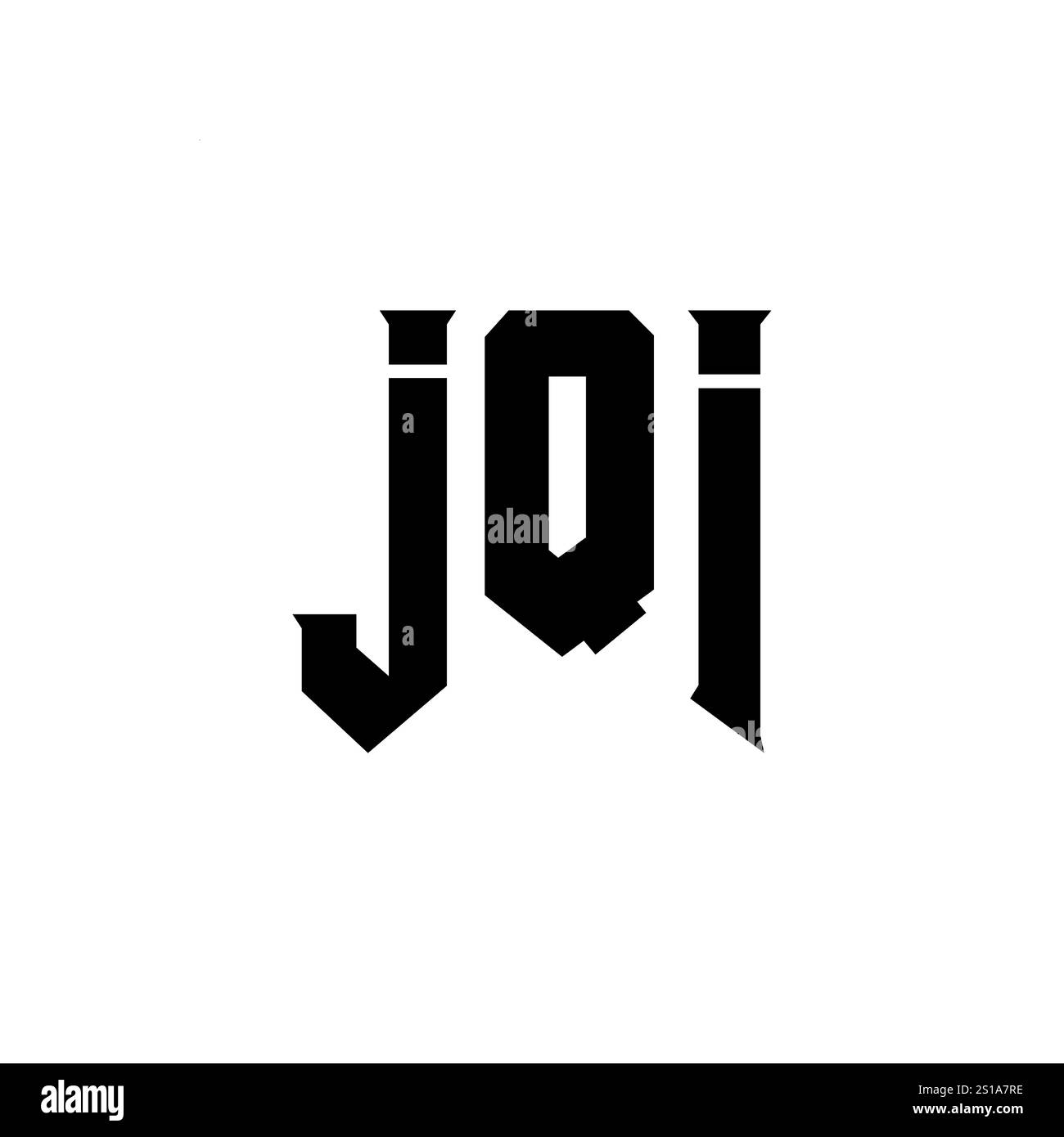 Jqi logo design hi-res stock photography and images - Alamy