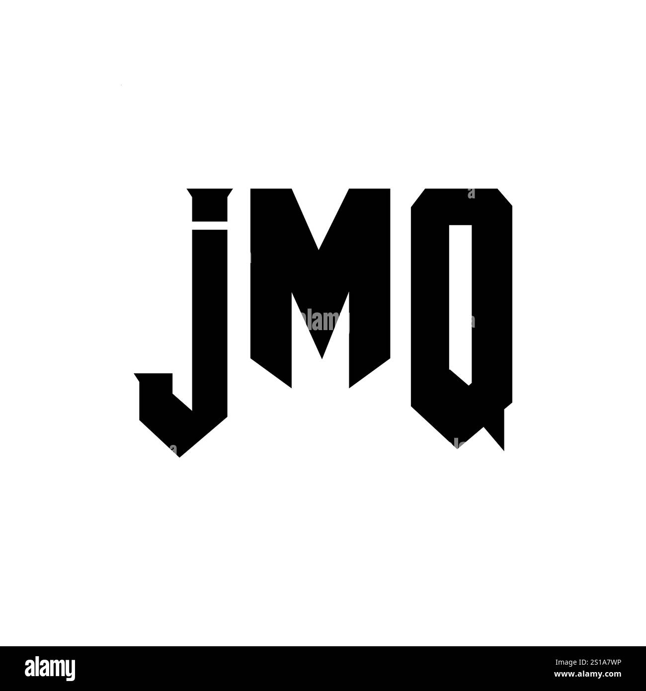 Jmq logo design hi-res stock photography and images - Alamy