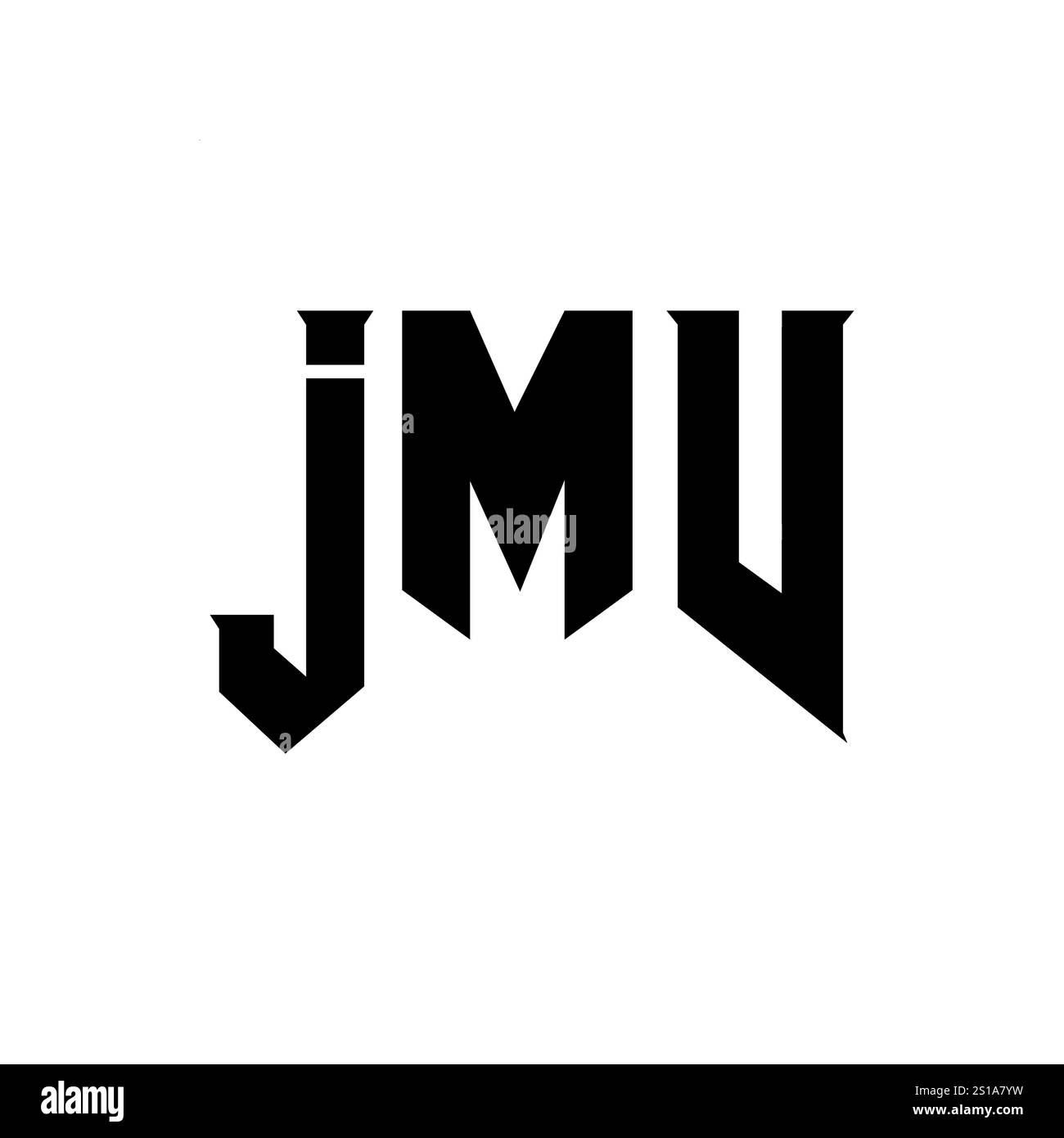 JMV letter logo design for technology company. JMV logo design black ...