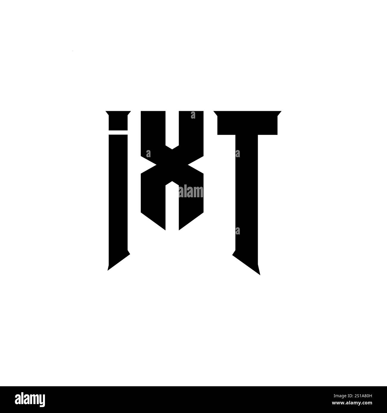 Ixt logo design hi-res stock photography and images - Alamy