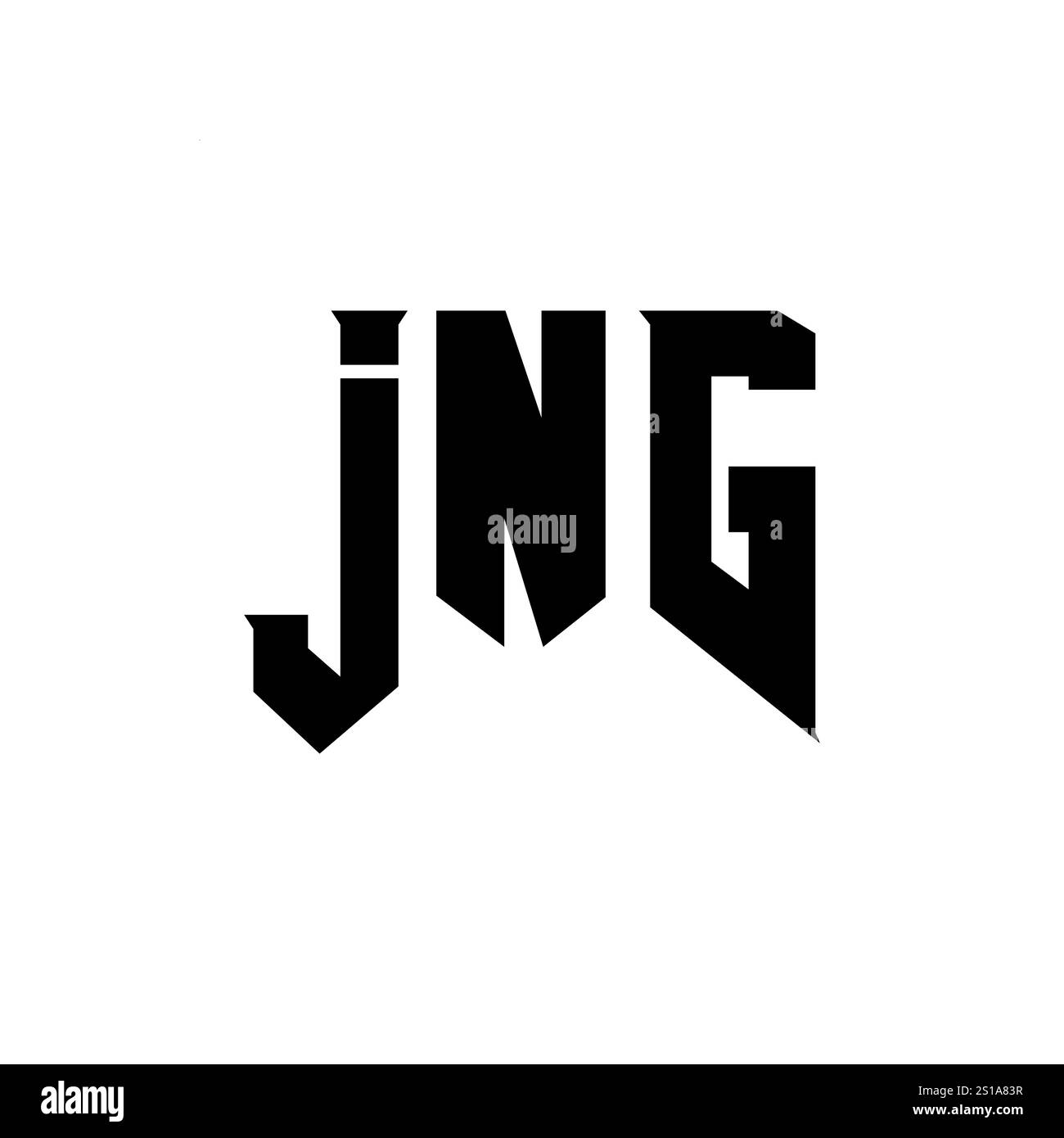 Jng logo design hi-res stock photography and images - Alamy