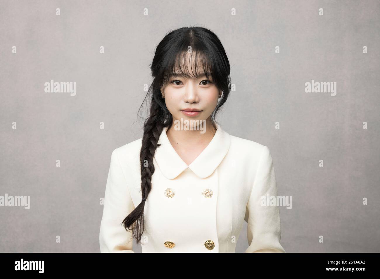 Jo Yu-ri poses for a portrait to promote the second season of "Squid Game" on Wednesday, Dec. 11 ...
