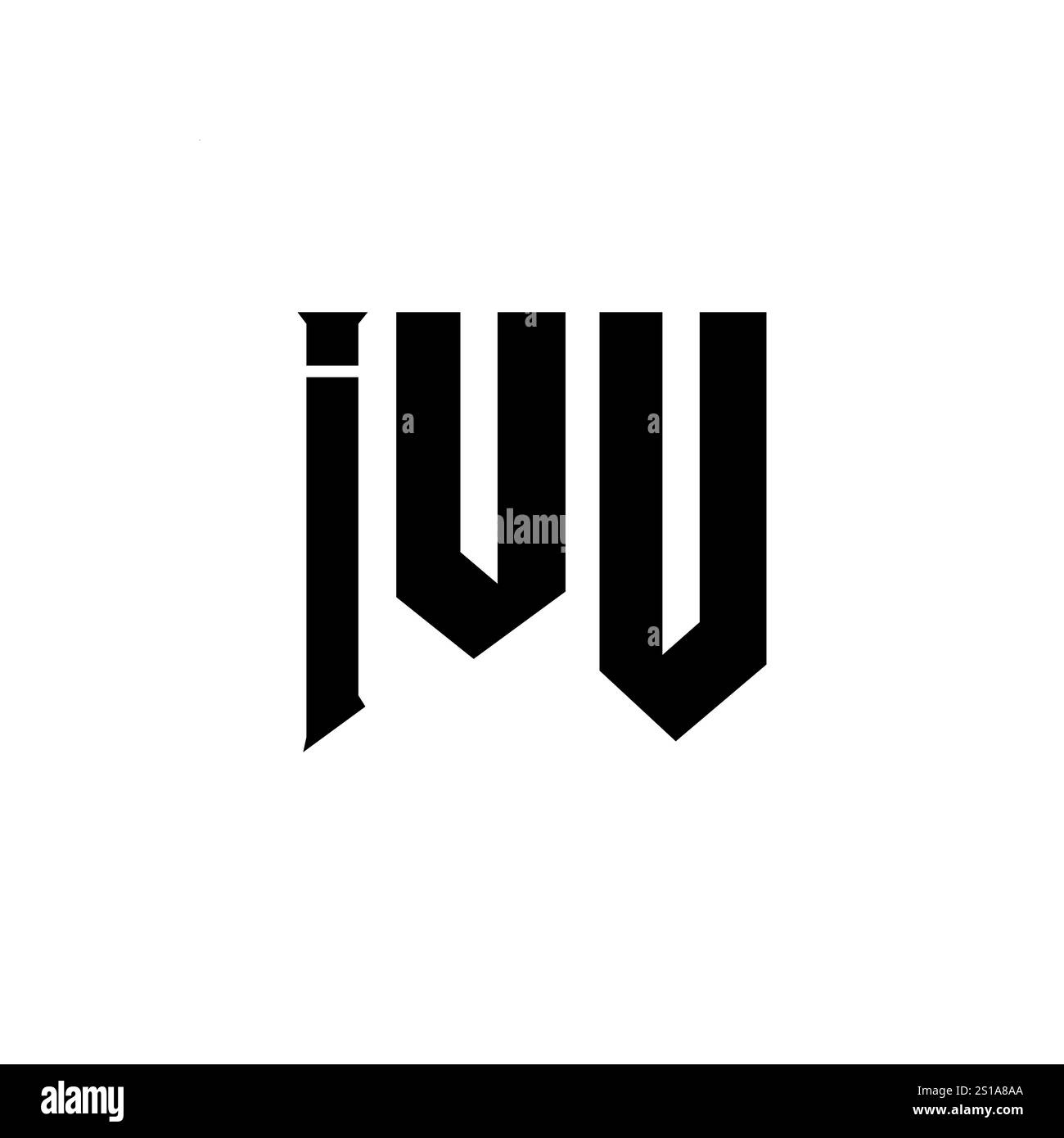 Iuu logo design hi-res stock photography and images - Alamy