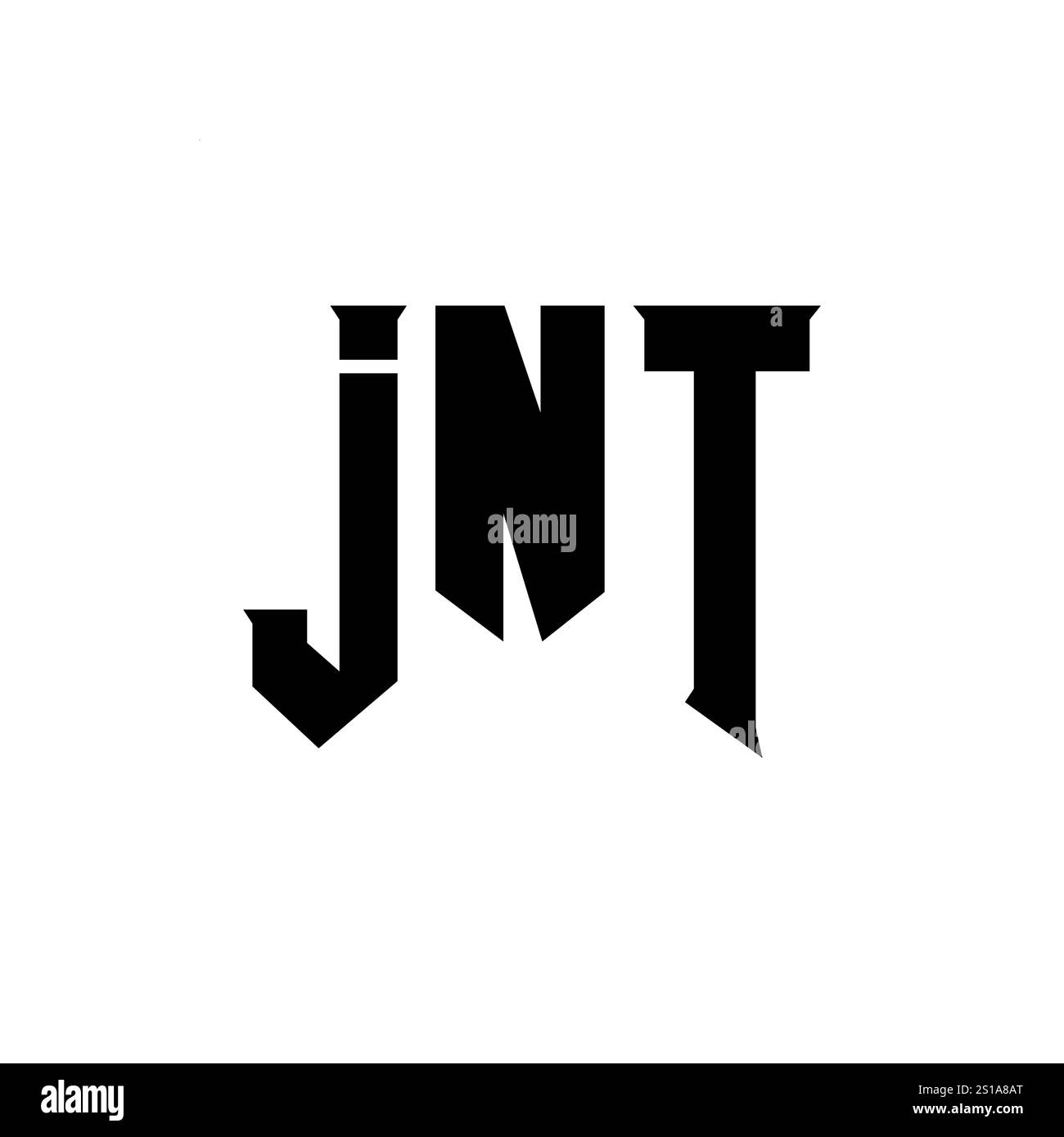 Jnt logo design hi-res stock photography and images - Alamy