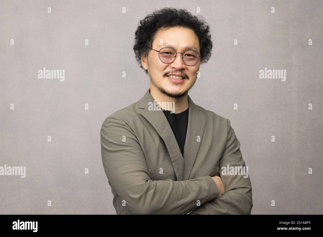 Yang Dong-geun poses for a portrait to promote the second season of "Squid Game" on Wednesday ...