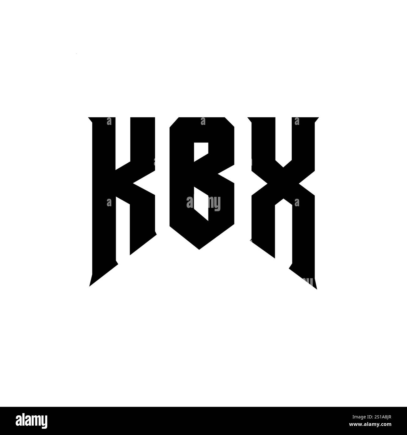 Kbx logo design hi-res stock photography and images - Alamy
