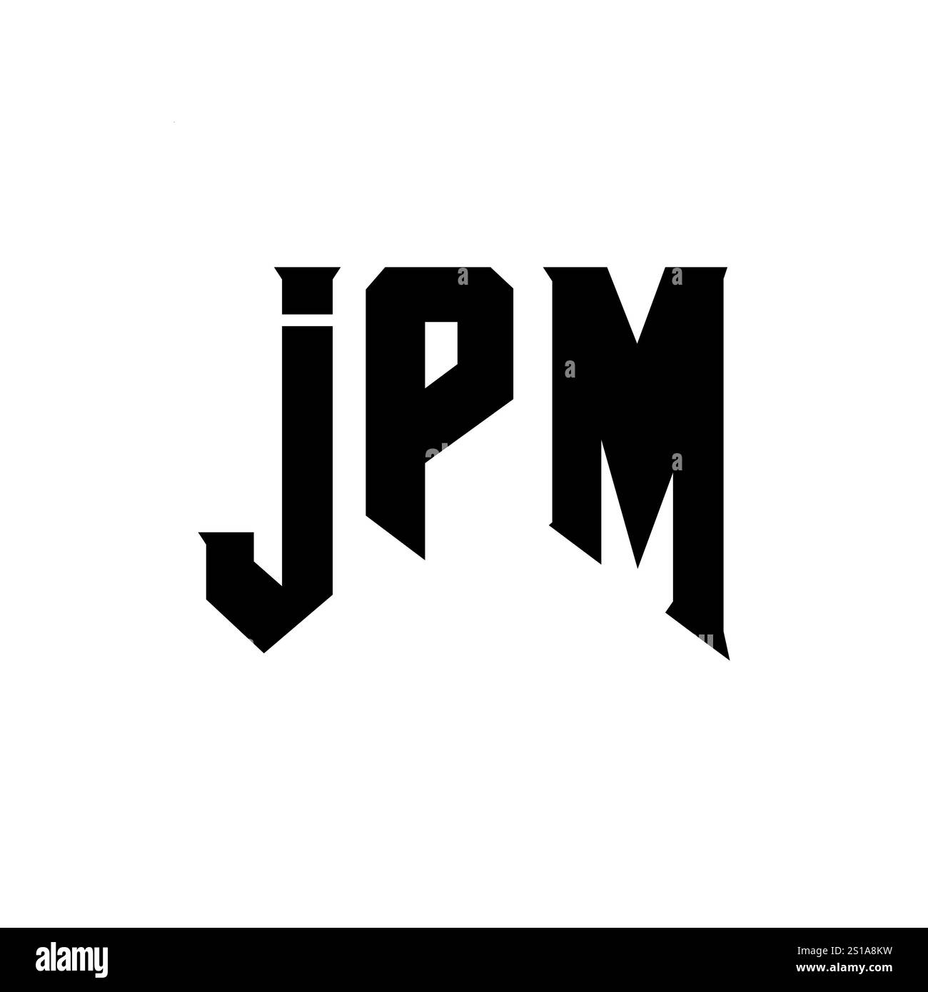 Jpm logo design Stock Vector Images - Alamy