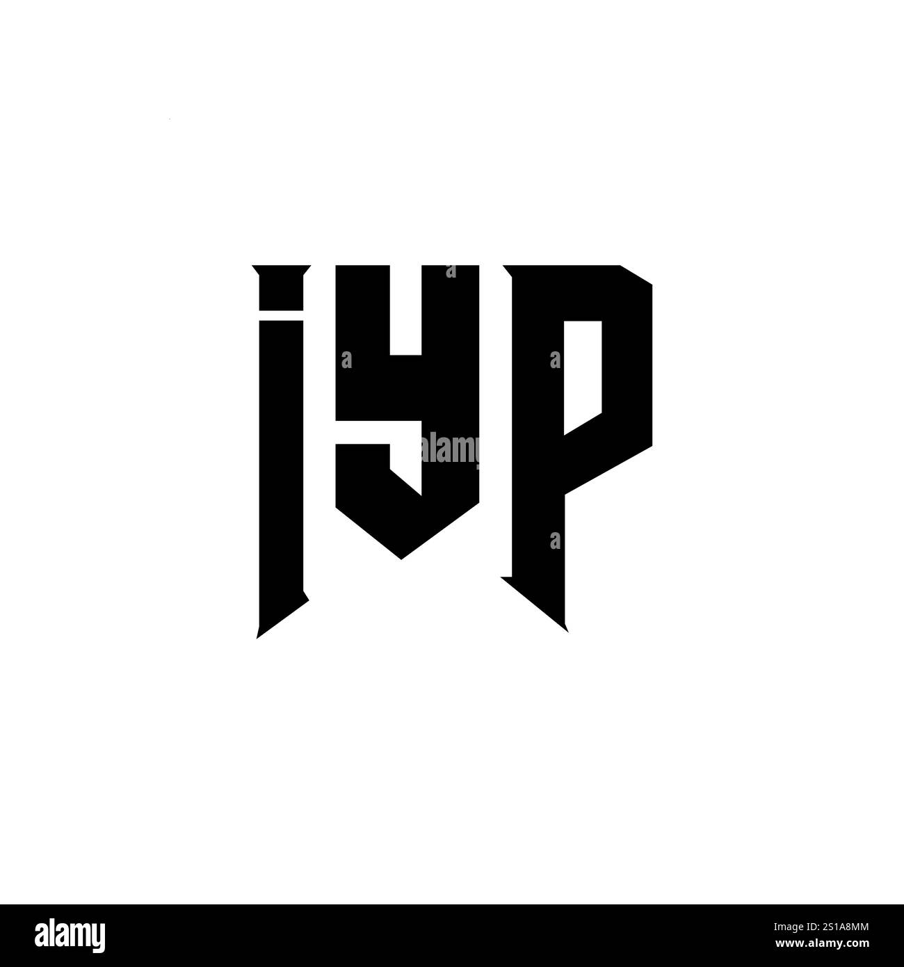 Iyp logo design Stock Vector Images - Alamy