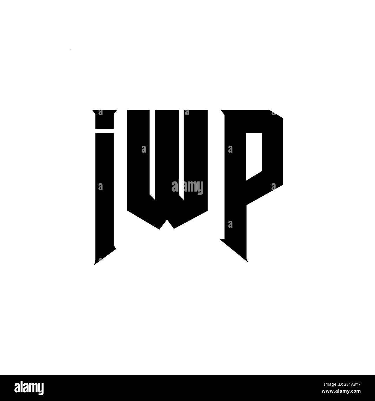 Iwp logo design hi-res stock photography and images - Alamy