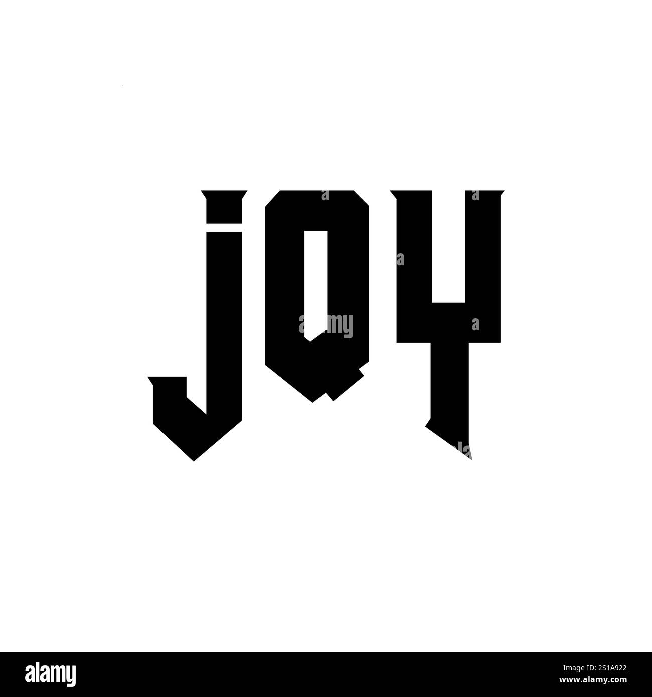 JQY letter logo design for technology company. JQY logo design black ...