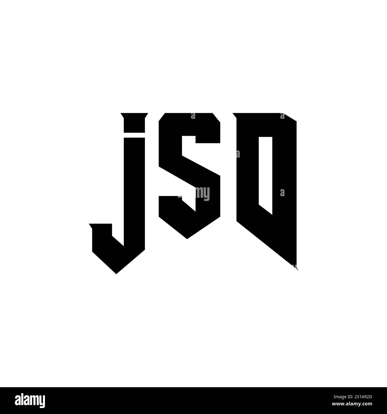 JSD letter logo design for technology company. JSD logo design black ...