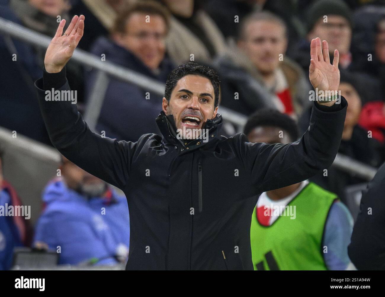 London, UK. 01st Jan, 2025. Brentford v Arsenal - Premier League ...