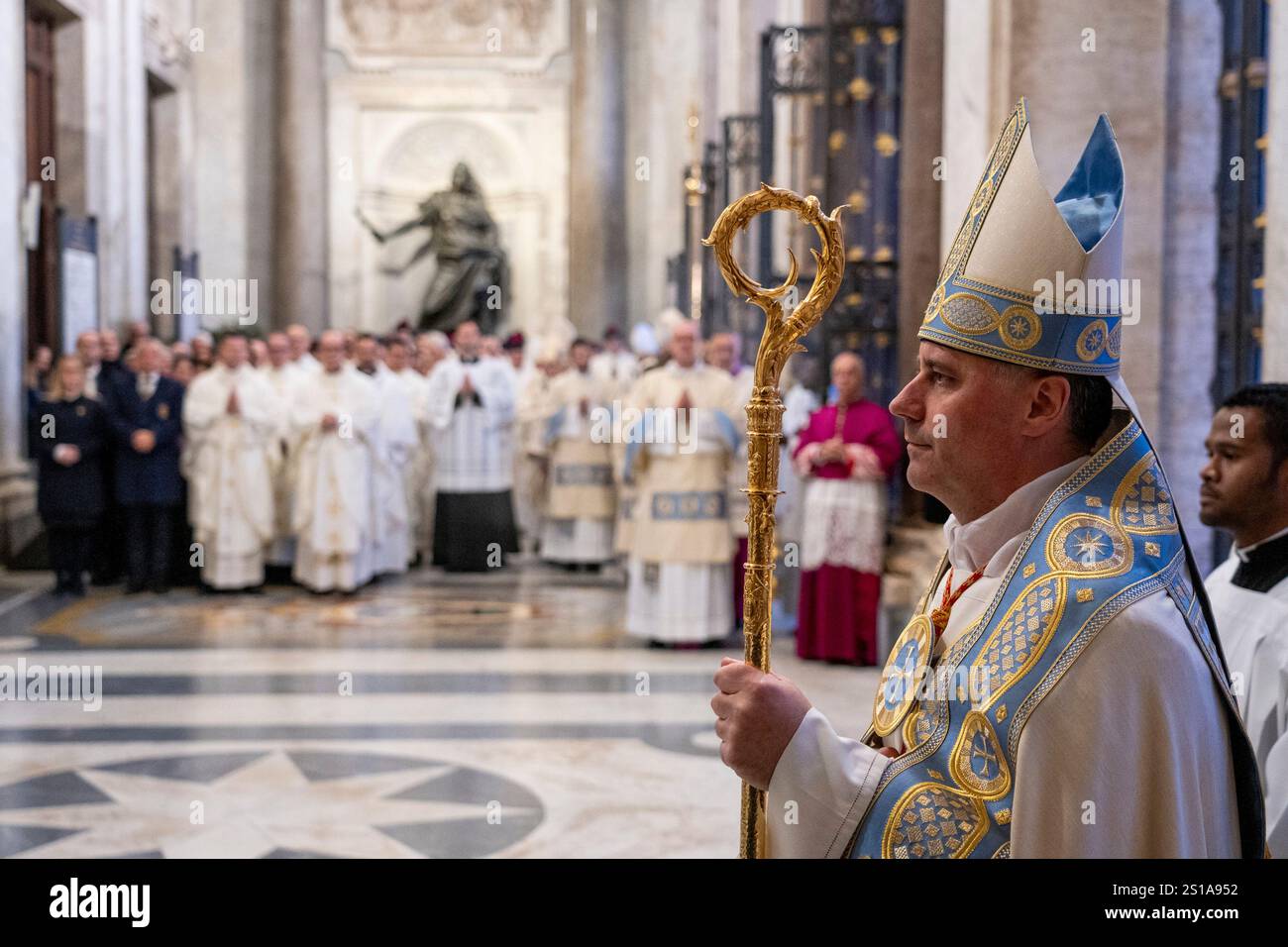Cardinal Rolandas Makrickas leads the Opening Ceremony of the Holy Door ...