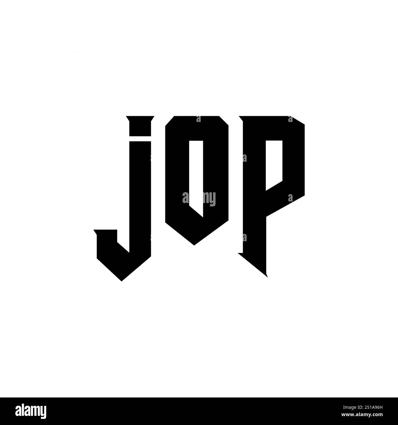 Jop logo design Stock Vector Images - Alamy
