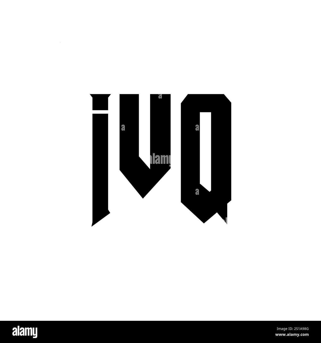Ivq minimalist logo hi-res stock photography and images - Alamy