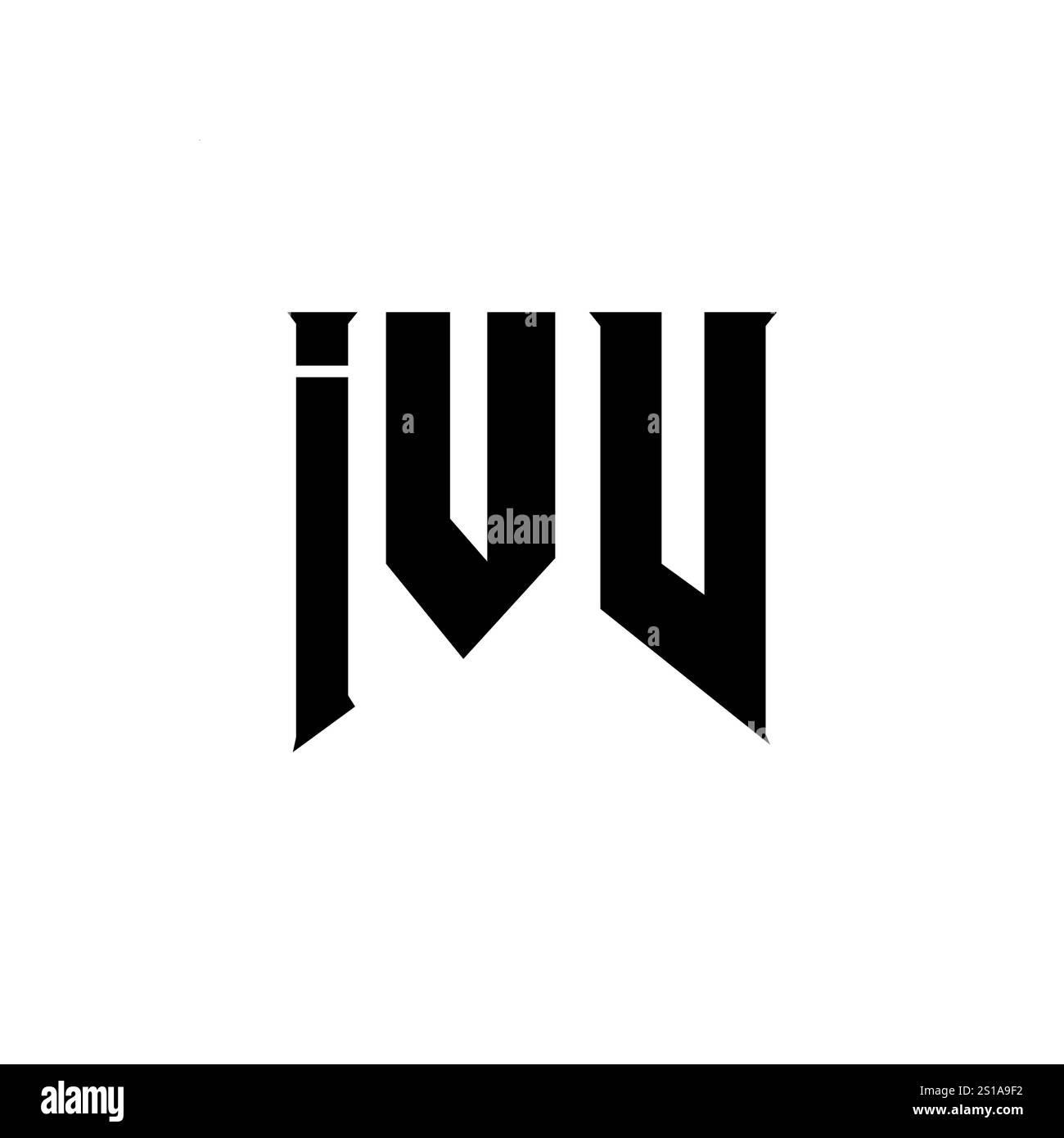 IVV letter logo design for technology company. IVV logo design black ...