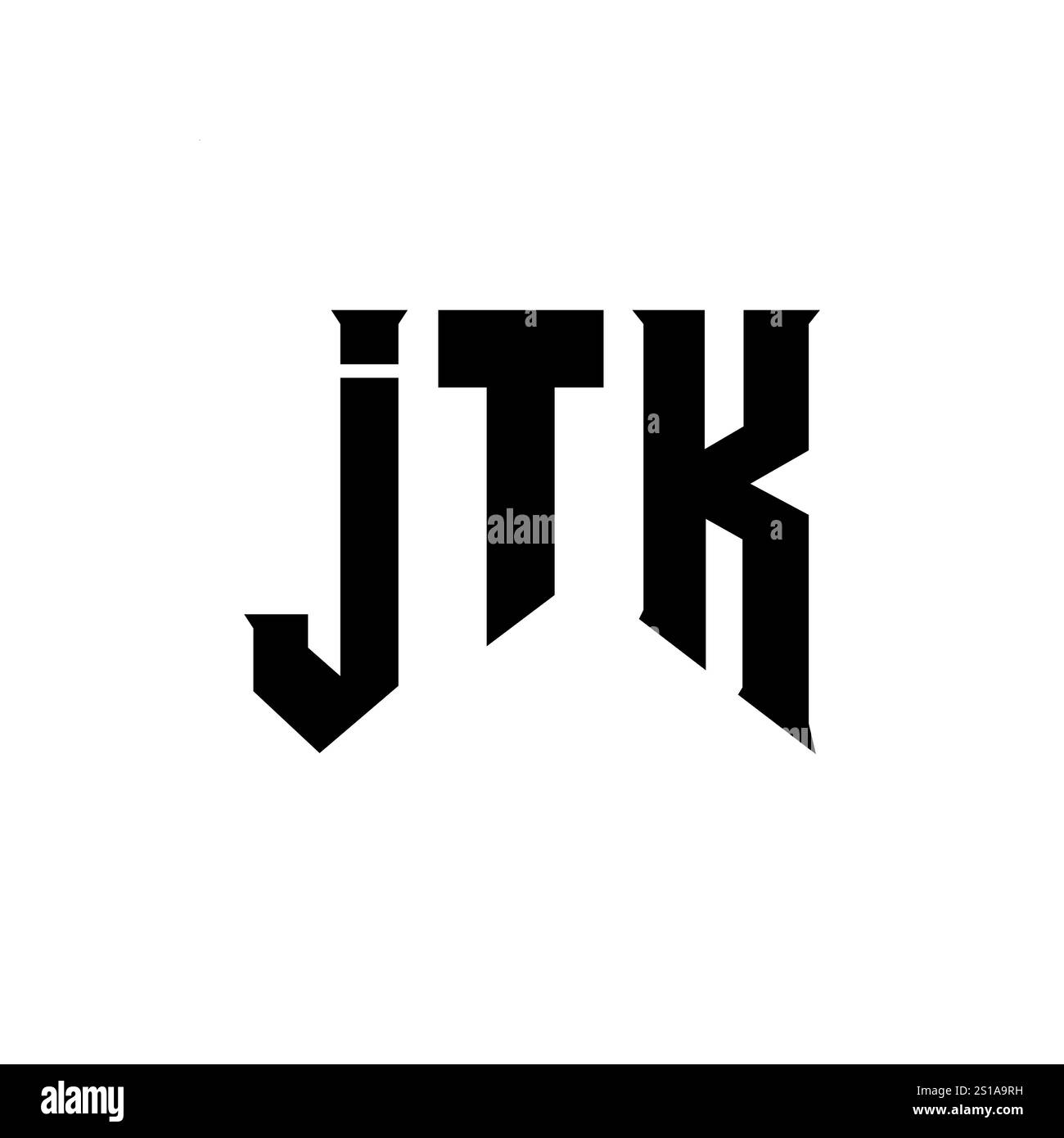 Jtk logo design hi-res stock photography and images - Alamy