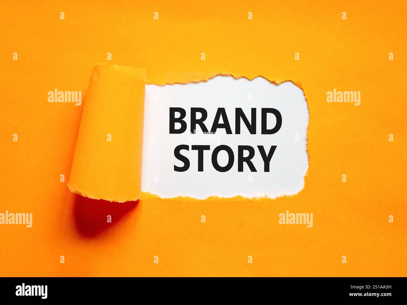 Brand story branding symbol. Concept words Brand story on beautiful ...