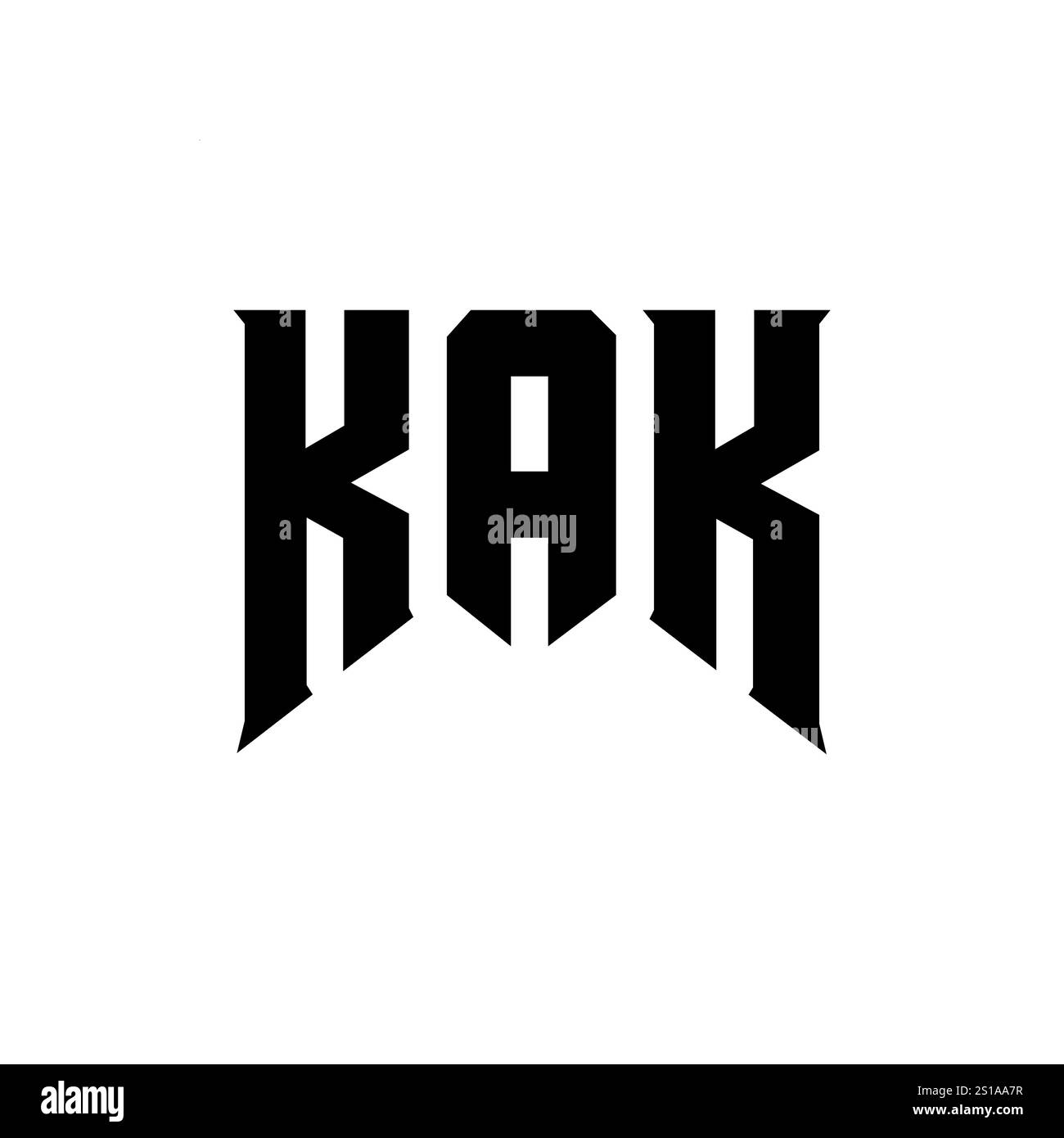 Kak logo design hi-res stock photography and images - Alamy