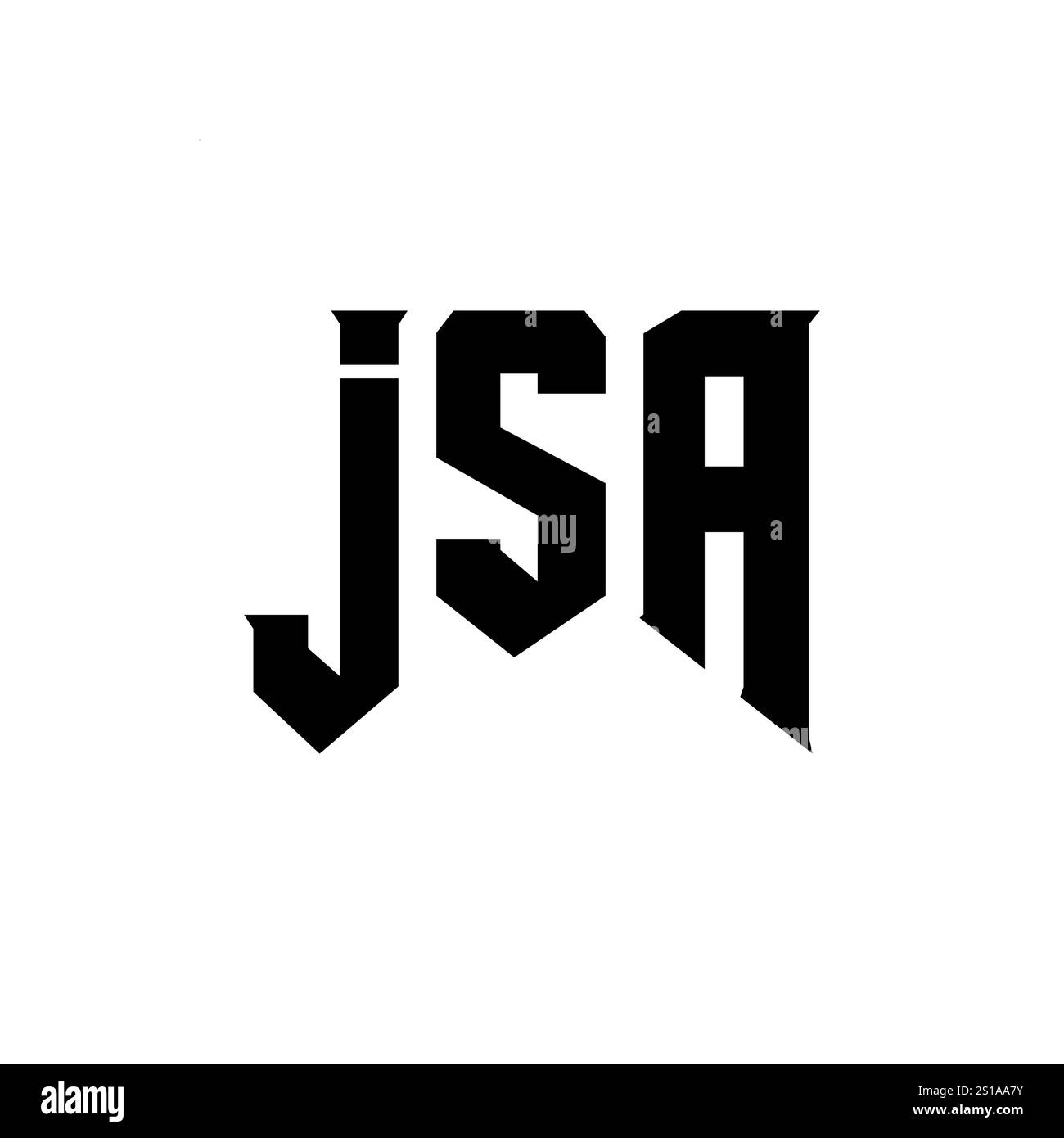 Jsa logo design hi-res stock photography and images - Alamy