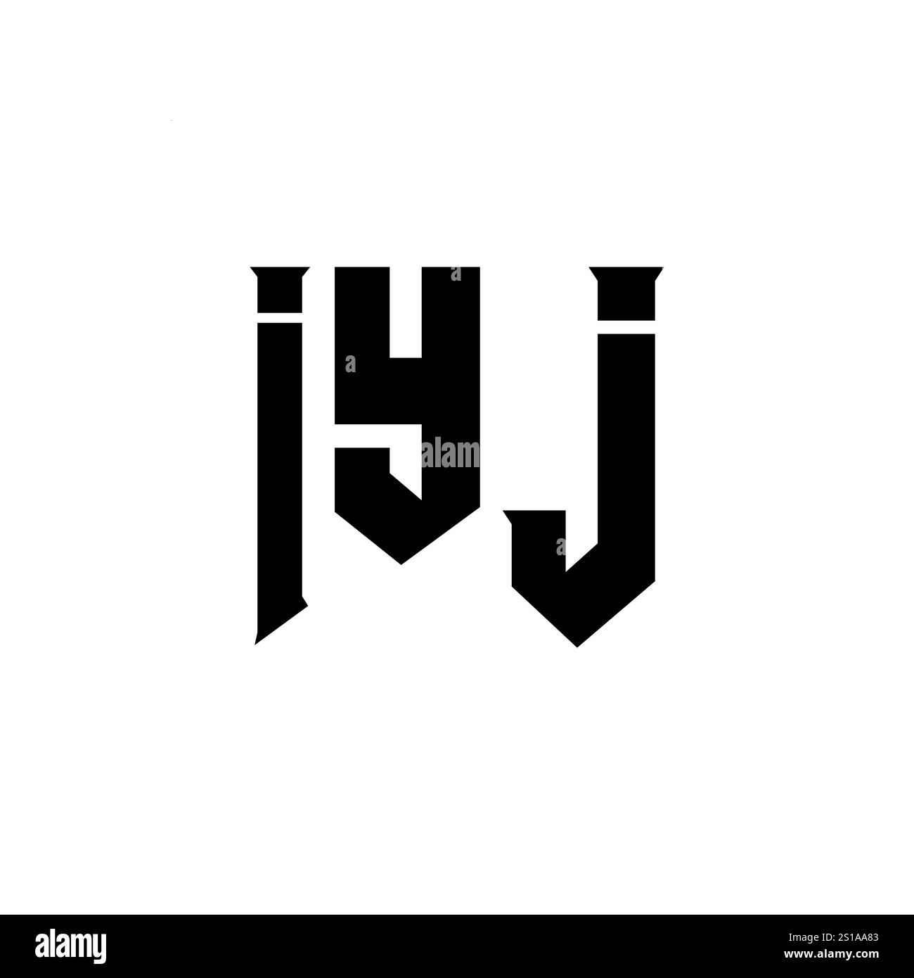 Iyj logo design hi-res stock photography and images - Alamy