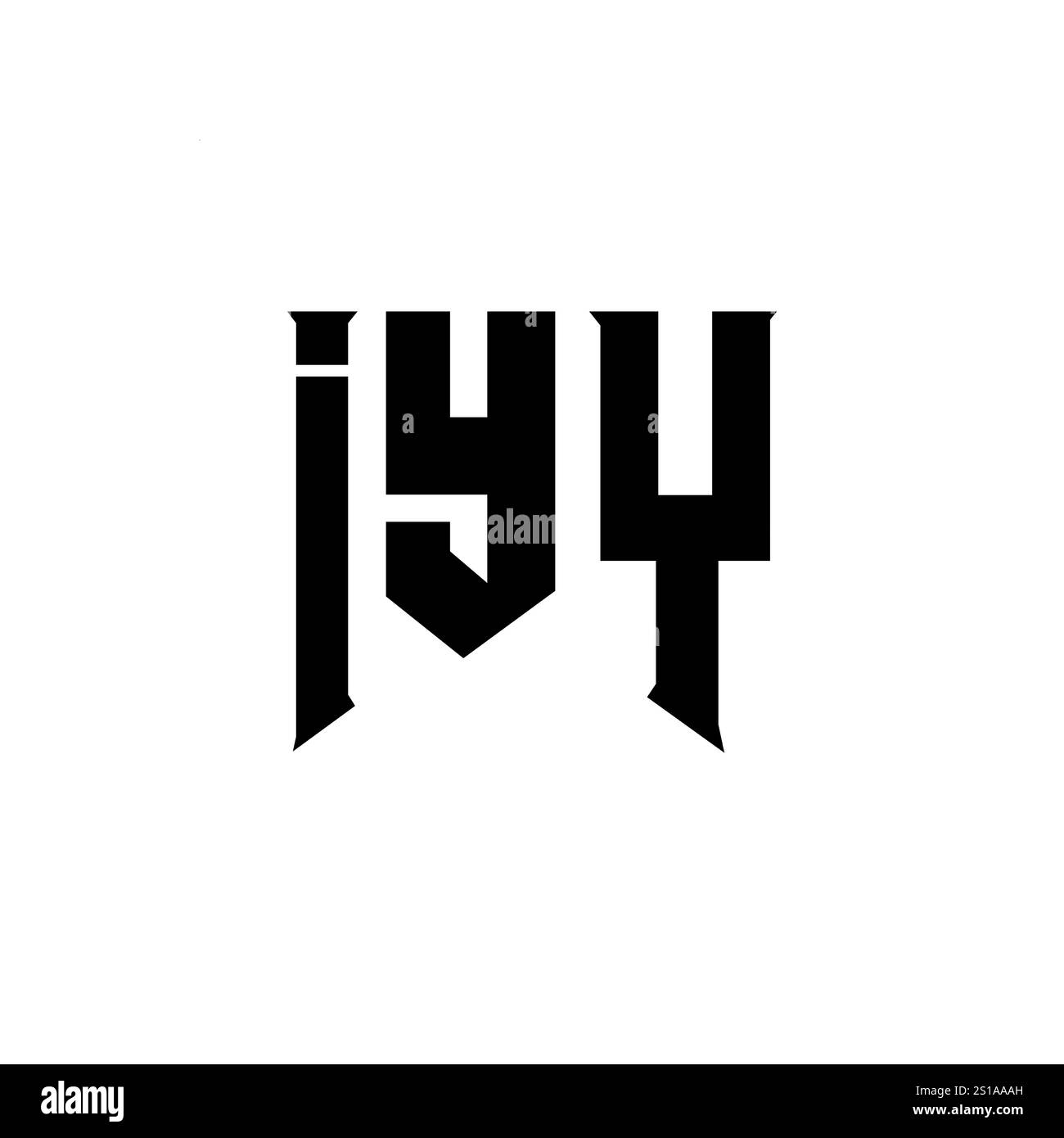 Iyy logo design hi-res stock photography and images - Alamy