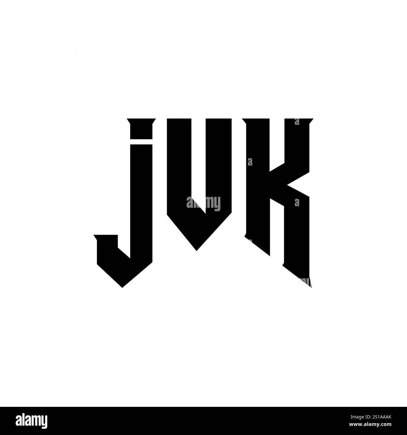 Jvk logo design hi-res stock photography and images - Alamy