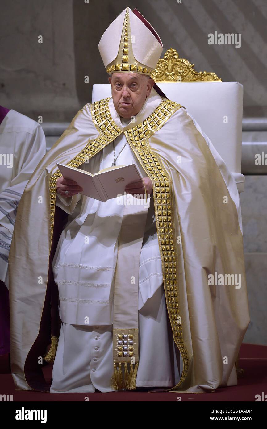 Vatican City State, Vatikanstadt. 31st Dec, 2024. Pope Francis ...
