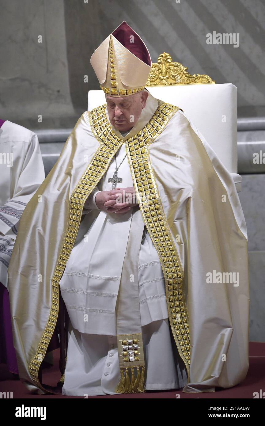 Vatican City State, Vatikanstadt. 31st Dec, 2024. Pope Francis ...