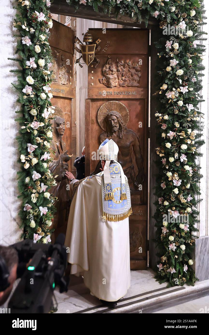 The Holy Door of the Papal Basilica of Saint Mary Major has officially ...