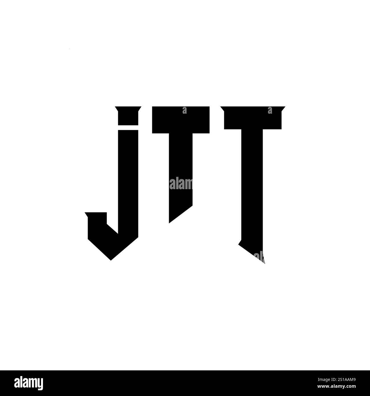 Jtt logo design hi-res stock photography and images - Alamy