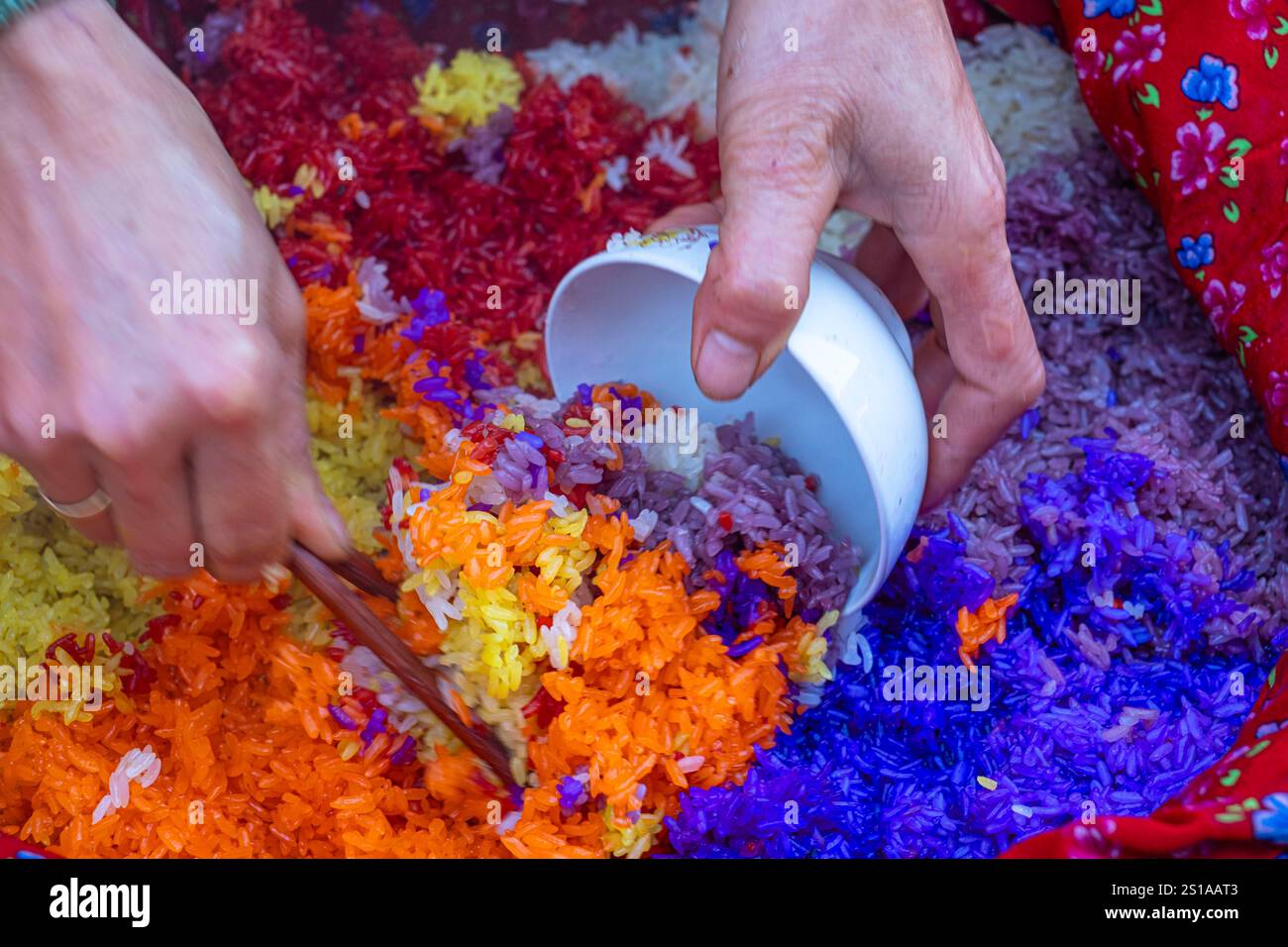 Vietnam, Lao Cai Province, Can Cau, the weekly market of the Hmong ...