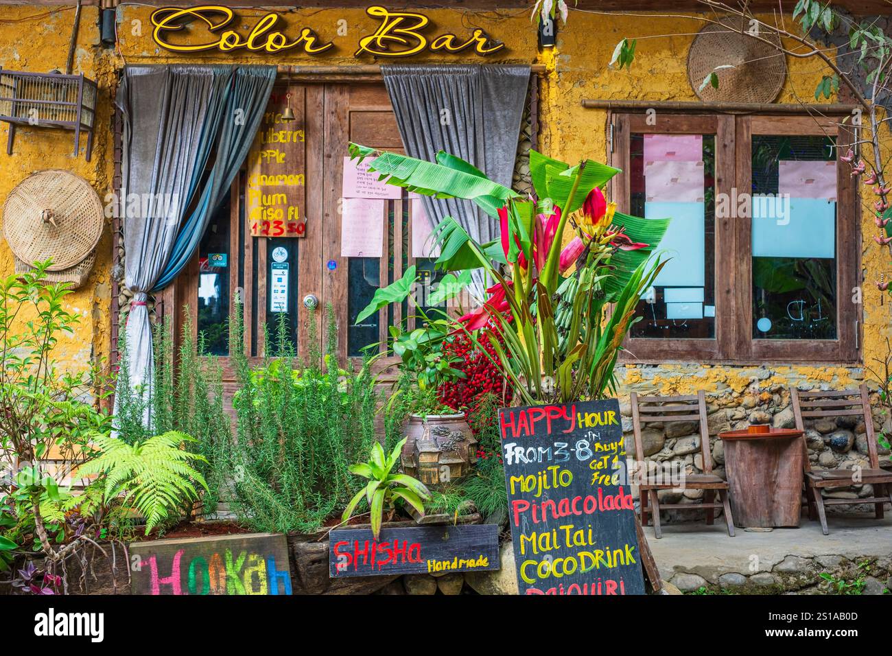 Vietnam, Lao Cai Province, Sapa, former climatic station from the ...