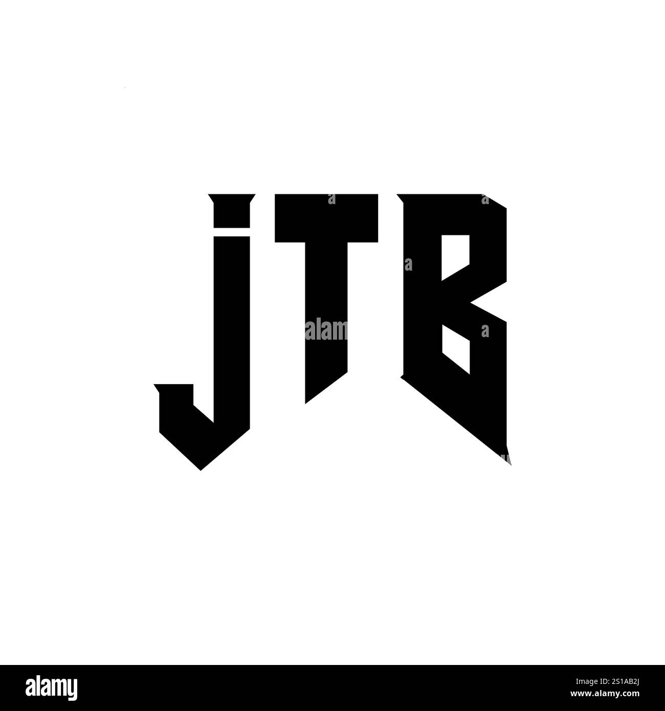 JTB letter logo design for technology company. JTB logo design black ...