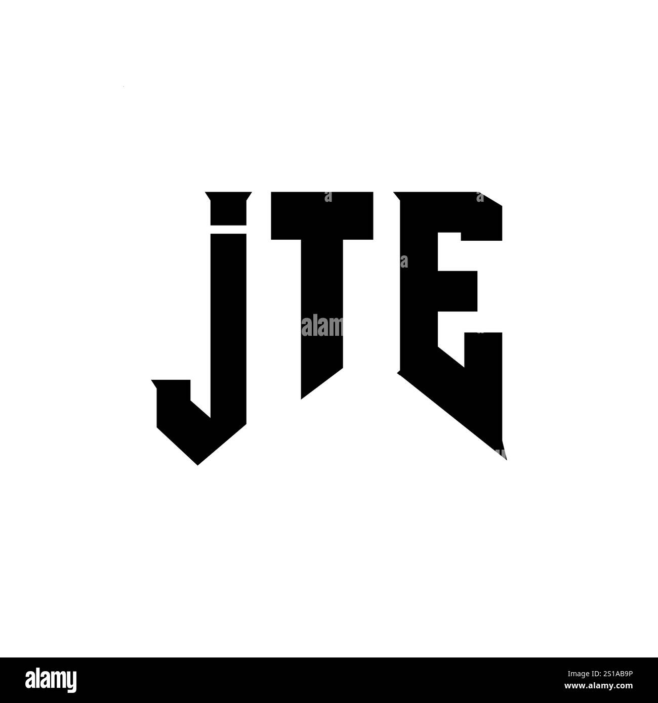 Jte logo design hi-res stock photography and images - Alamy