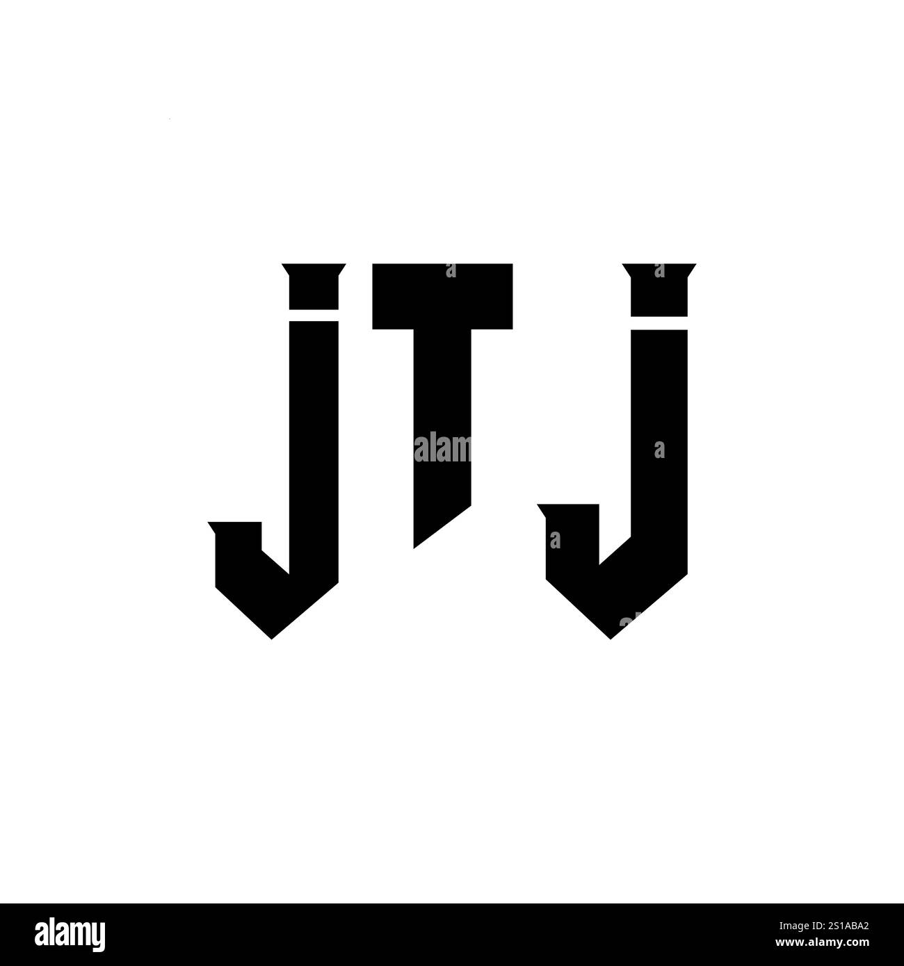 Jtj logo design Stock Vector Images - Alamy