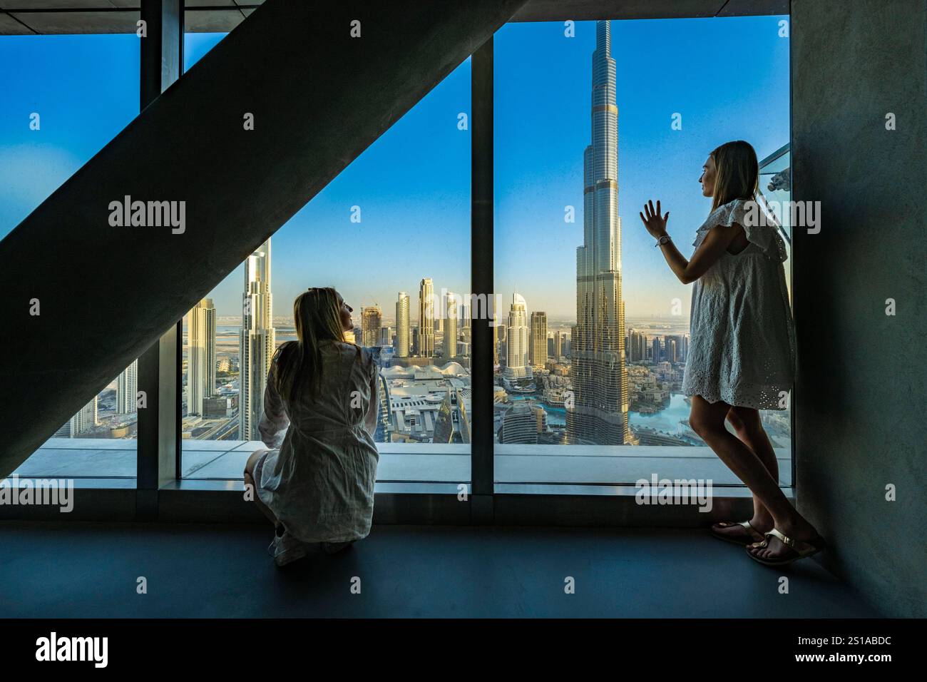 United Arab Emirates, Dubai, Downtown Dubai, Burj Khalifa, world's ...