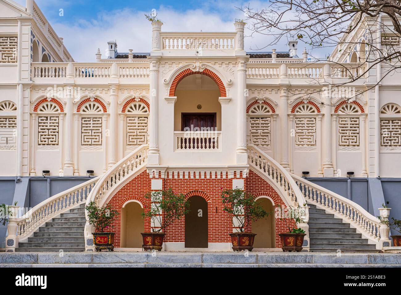 Vietnam, Lao Cai Province, Bac Ha, Hoang A Tuong Palace or Palace of ...