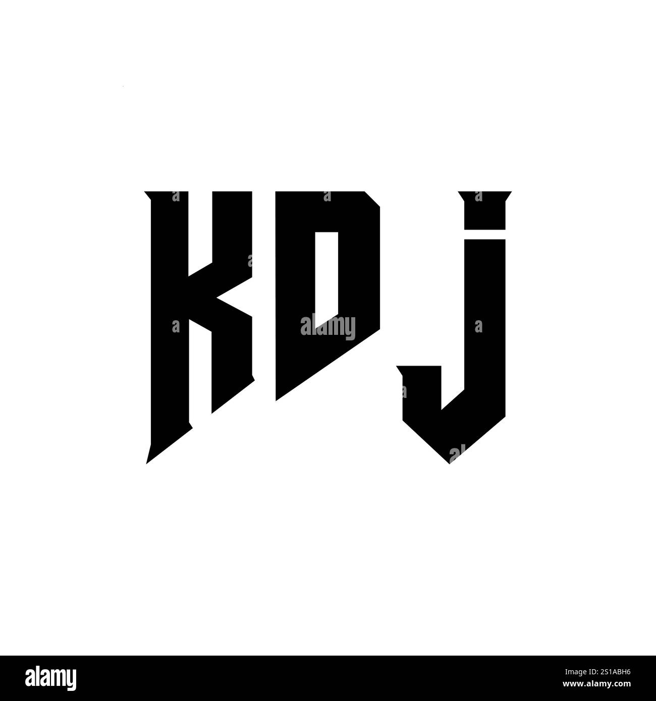 Kdj logo design hi-res stock photography and images - Alamy