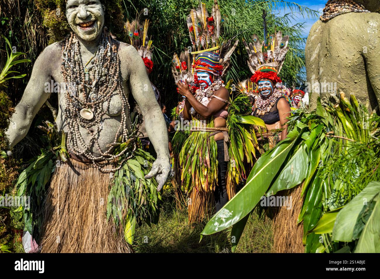 Papua New Guinea, Western Highlands Province, Wahgi Valley, Mount Hagen ...